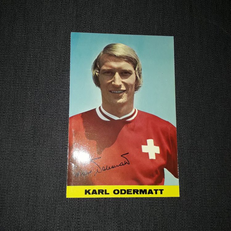 fc basel karl odermatt autogrammkarte | Kaufen auf Ricardo