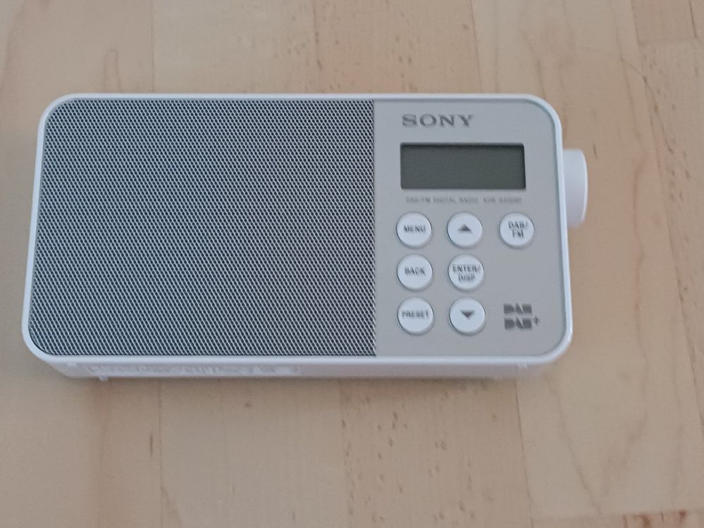 SONY XDR-S40DBP-ROJO RADIO DAB/FM | Kaufen auf Ricardo