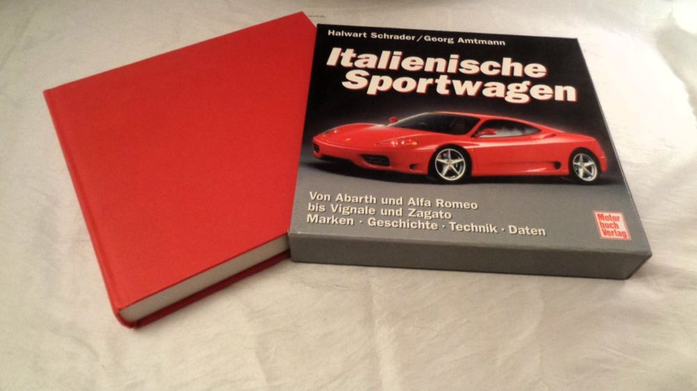 Auto Buch mit Schuber / Italienische Sportwagen / 456 Seiten (Gebraucht ...