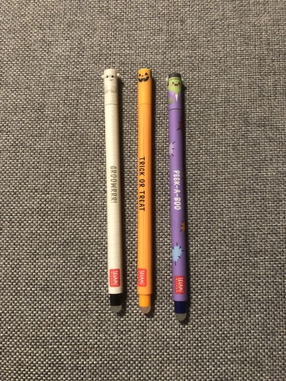 Legami Ereasable pen limited edition Halloween old set of 3 (Gebraucht ...
