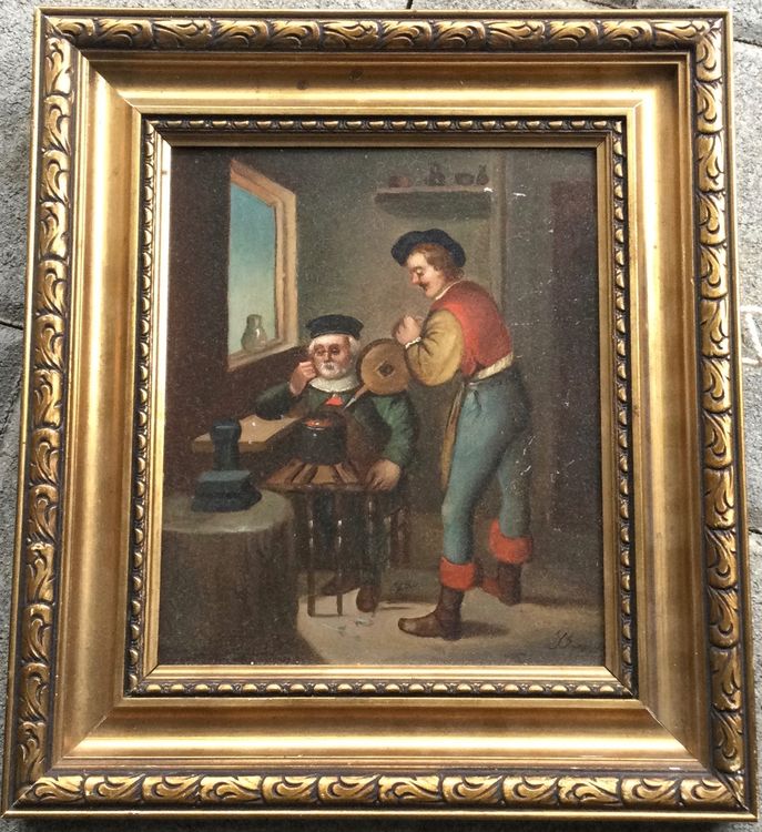 Antike Gemälde von 2 Personen (Gebraucht) in Root für CHF 10 – mit Lieferung auf Ricardo kaufen