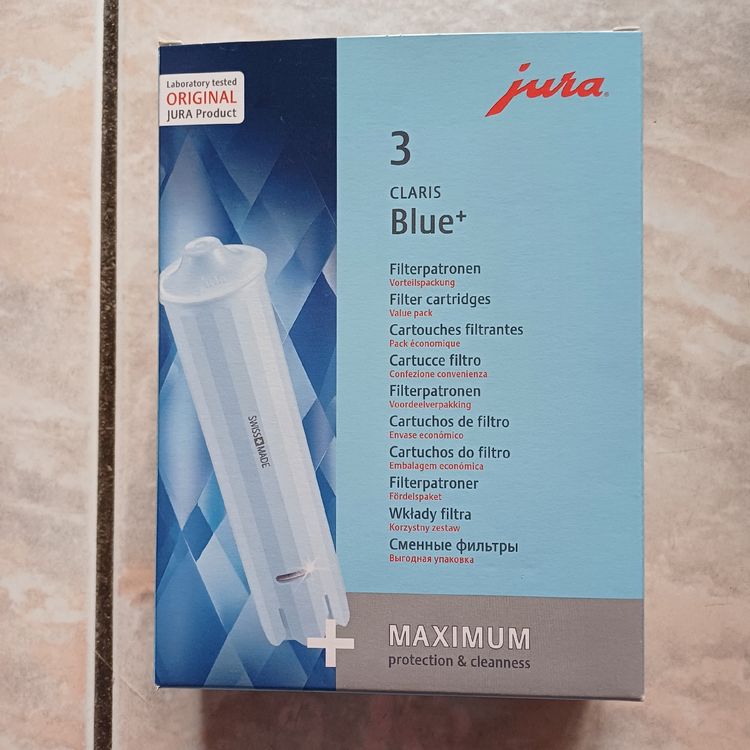 Jura Filterpatrone - CLARIS Blue+ 3er Set | Kaufen auf Ricardo