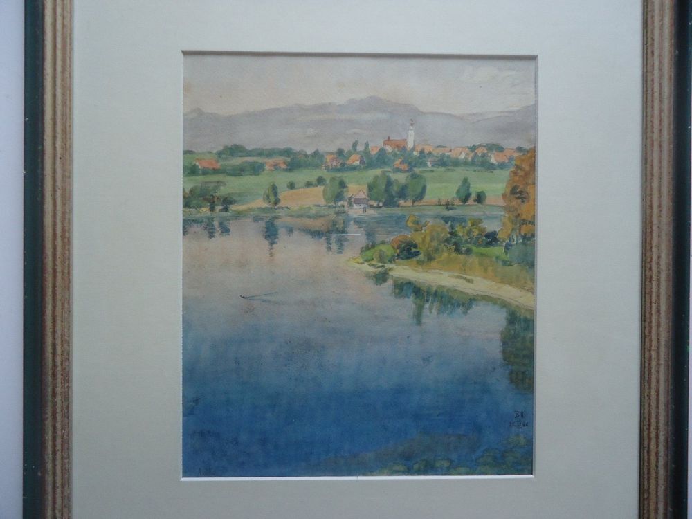 BRUNO HESSE 1905 - 1999 BURGAESCHISEE | Kaufen auf Ricardo