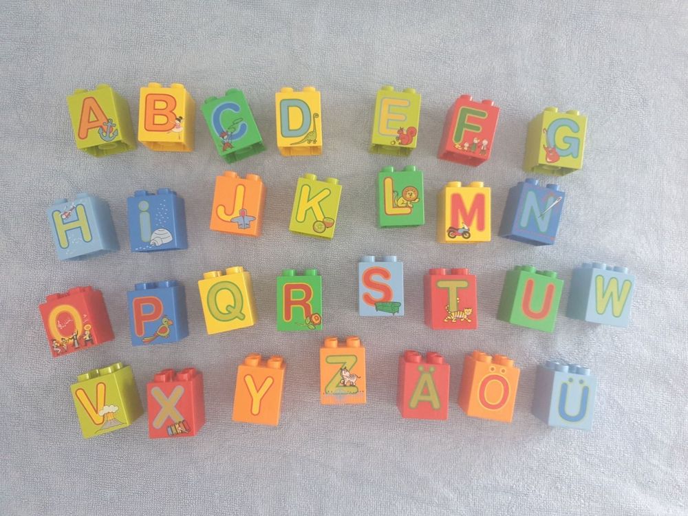 E20: Lego Duplo Alphabet komplett (Gebraucht) in Münchwilen TG für CHF ...