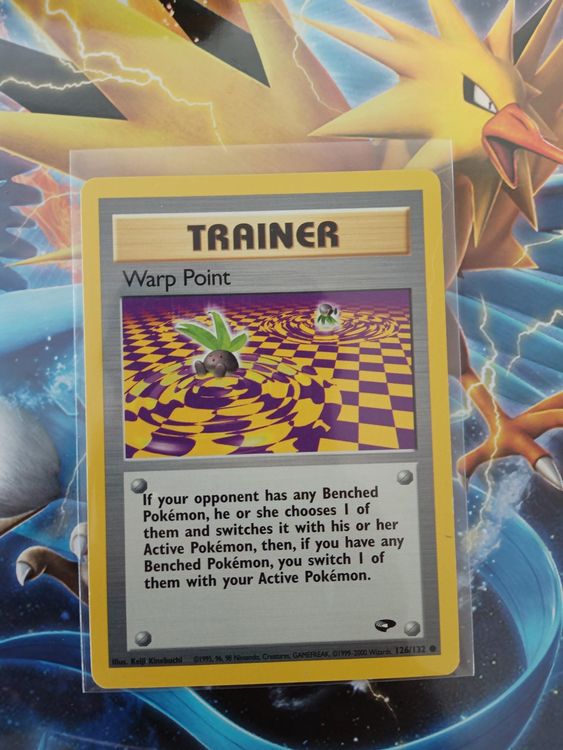 Warp Point - Vintage Pokémon TCG Karte | Acheter sur Ricardo