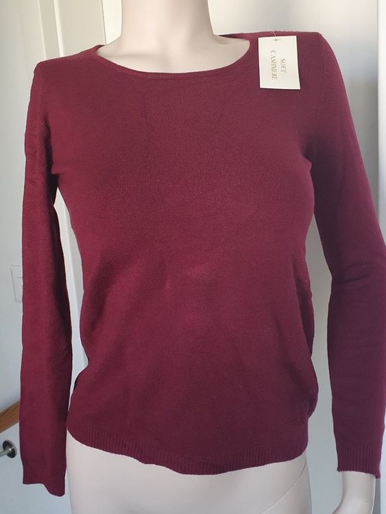 Neuer Casmere Pullover bordeaux 40 (Neu und originalverpackt) in für CHF 32 – mit Lieferung auf ...