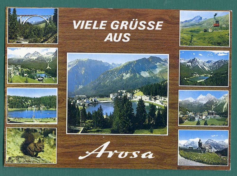 Arosa, 9 Ansichten, 1993 | Kaufen auf Ricardo
