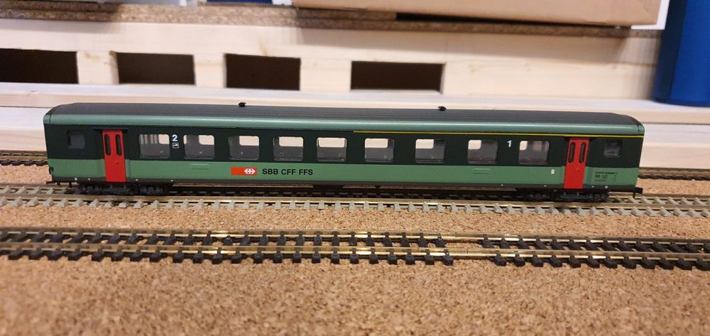 Roco SBB CFF ABu NTN verte 1ère/2ème classe | Kaufen auf Ricardo