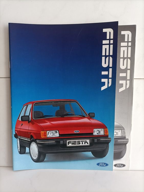 Brochure Ford Fiesta 1986 (Suisse) (016233/8602/8m) (Gebraucht) in ...