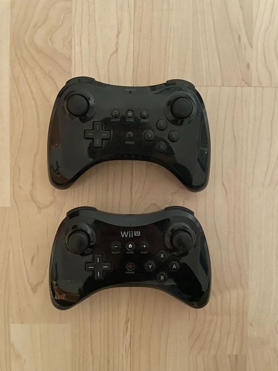Wii U Pro Controller Set (2x) (Gebraucht) in Lausen für CHF 10 – mit ...
