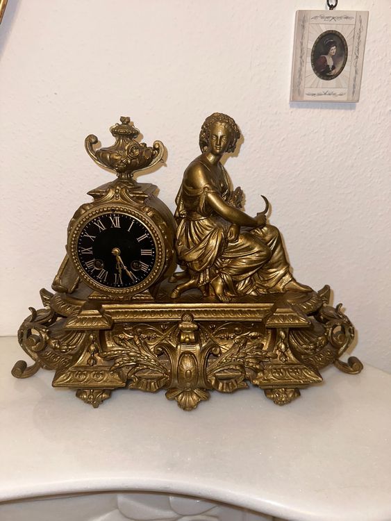 Antike Französische Kaminuhr 1860 Napoleon (Gebraucht) in Basel für CHF 69 – nur Abholung auf ...