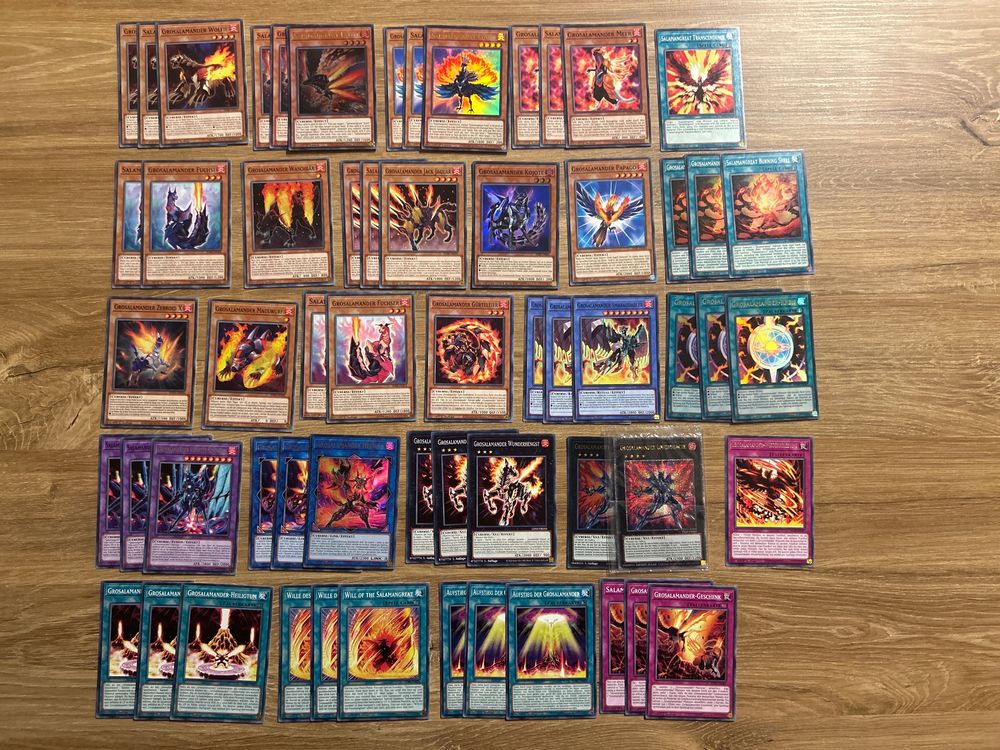 Grosalamander 59 Deck Karten Mini Sammlung Salamangreat (Gebraucht) in ...