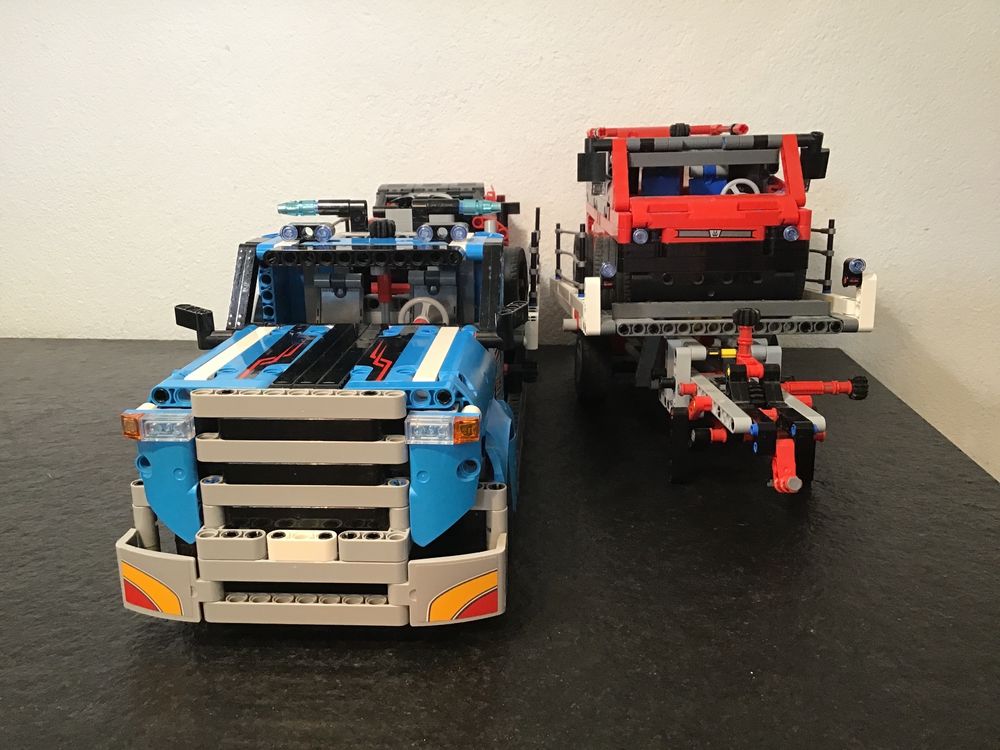 Lego 42098 Autotransporter B-Modell mit Anleitung (Gebraucht) in für ...