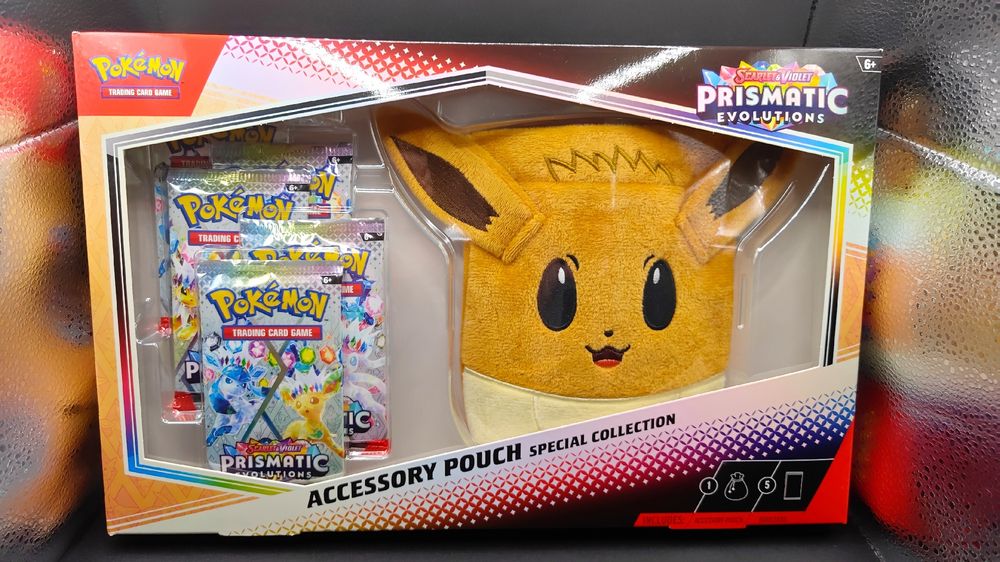 Pokémon TCG – Prismatic Evolutions Accessory Pouch Set (Neu und ...