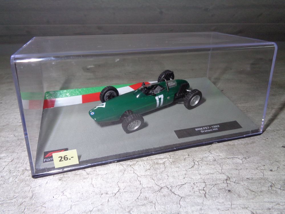 Altaya 1:43 F1 Formule 1 BRM P57 1962 Graham Hill (Neu (gemäss ...