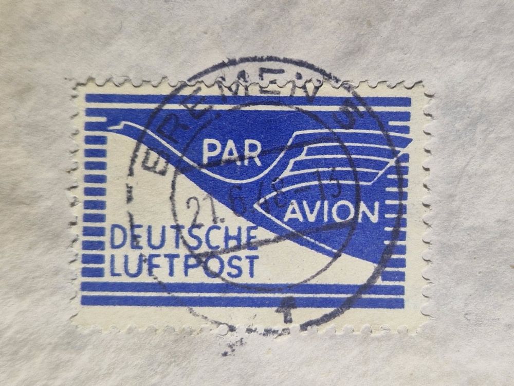 Deutscher Luftpost Brief selten | Kaufen auf Ricardo