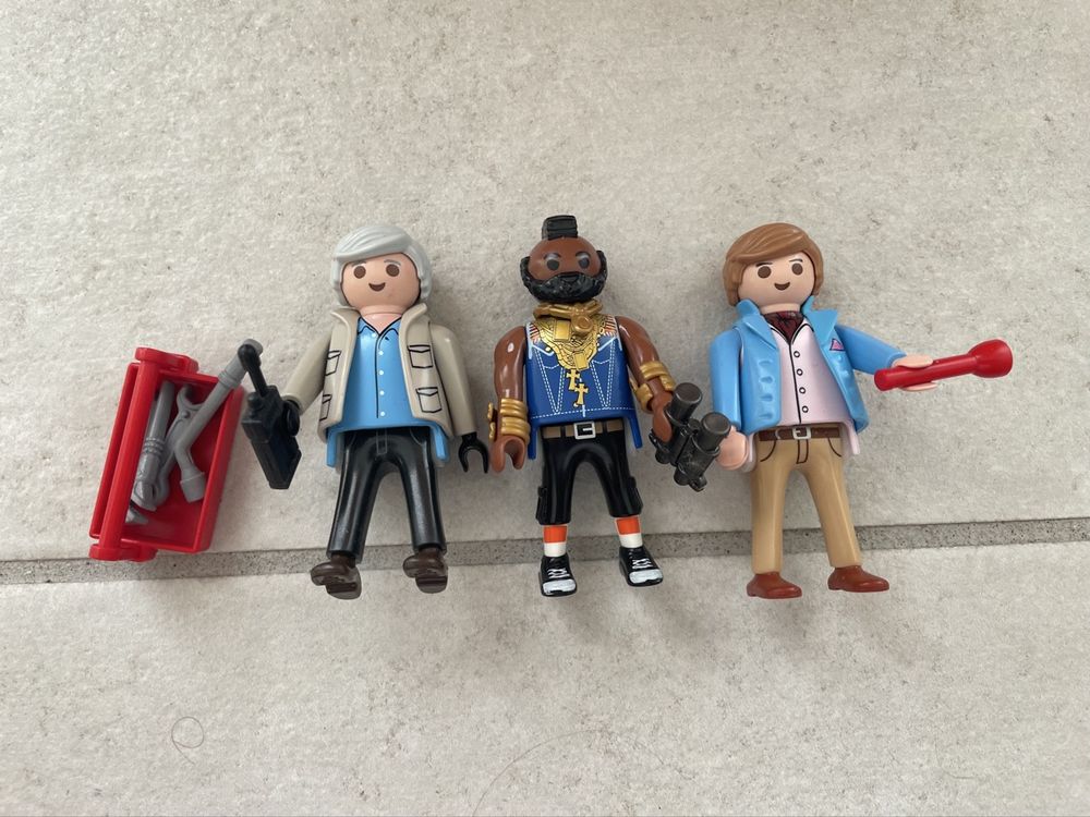 Playmobil A-Team Set: Hannibal, Mr. T, Murdock, Complete! (Gebraucht ...
