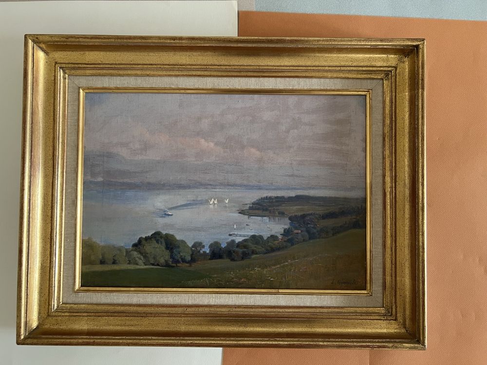 Huile Louis Camille Gianoli (1868-1957) (D'occasion) à Lausanne pour ...
