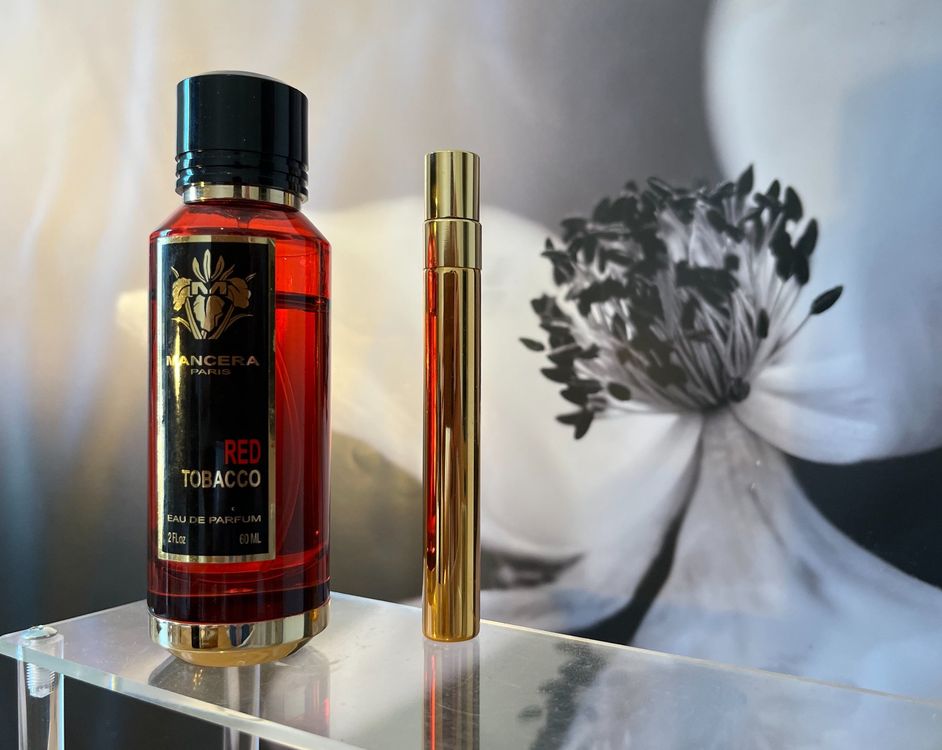 💎RED TOBACCO - MANCERA - Pulvérisateur /Zerstäuber 10 ml (Gebraucht) in ...