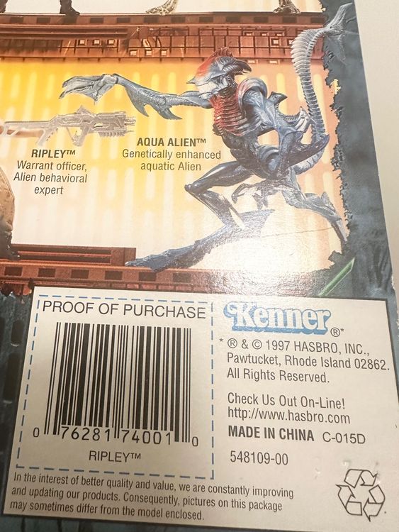 Vintage 1997 Kenner Alien Resurrection Movie Edition Ripley (Neu und ...