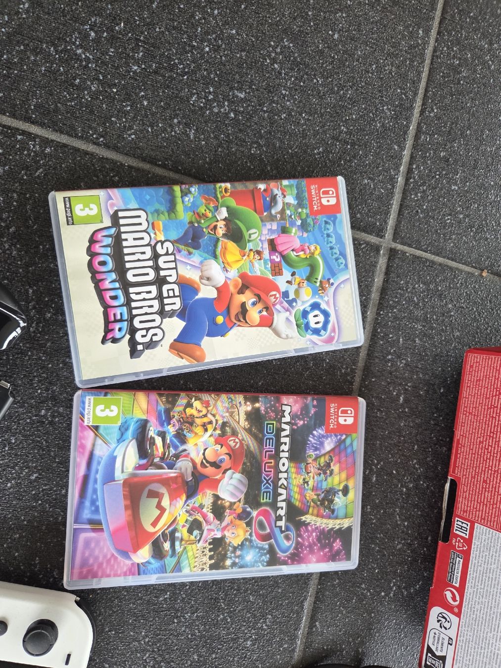 Nintendo Switch OLED, Super Mario Bros. Wonder & Kart (Gebraucht) in ...