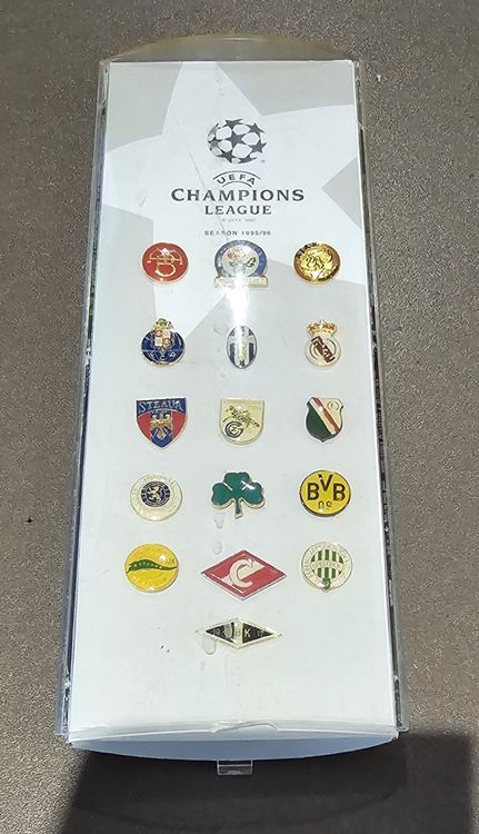Pin's Champions League 1995/1996 limité à 500 exemplaires (D'occasion ...