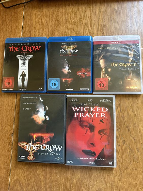 The Crow Komplette Collection, DVD, Bluray (Gebraucht) in Benken ZH für ...