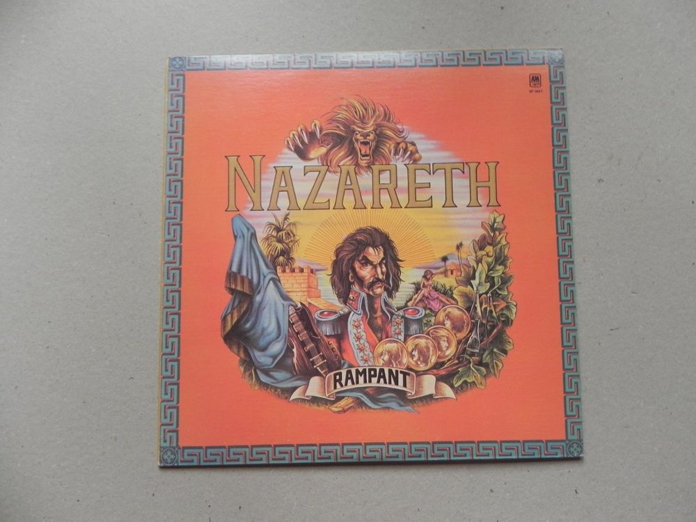 LP Engl. Hardrock Band Nazareth 1974 ? Rampant | Kaufen auf Ricardo