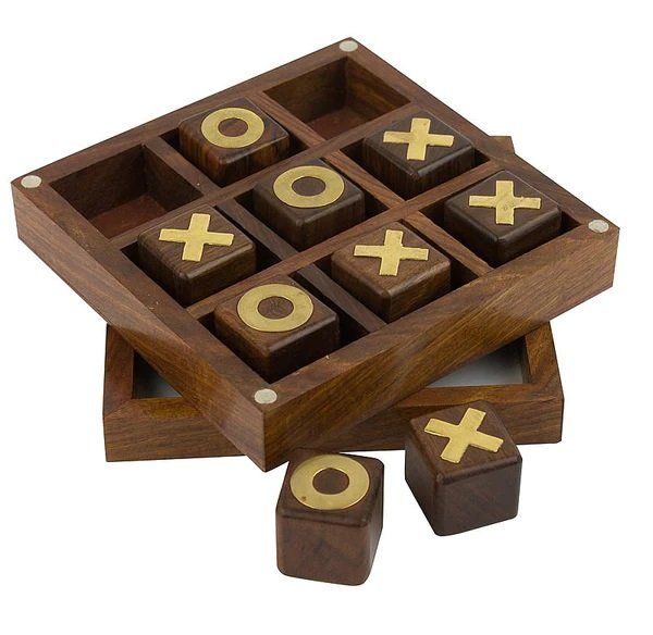 Nautisches Strategie Spiel Tic Tac Toe In Schöner Holzbox Kaufen Auf Ricardo