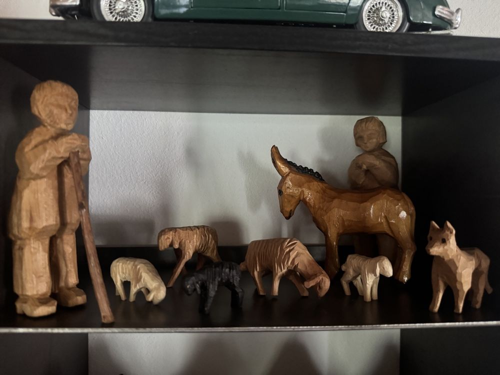 Krippenfiguren aus Holz Handgeschnitzt | Kaufen auf Ricardo