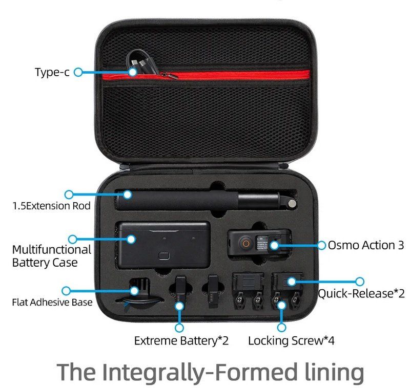 Tasche für DJI Action 4 und 5 / Sacoche de protection (Neu (gemäss ...