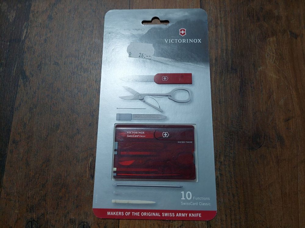 Victorinox Swiss Card (Neu und originalverpackt) in Gossau SG für CHF ...