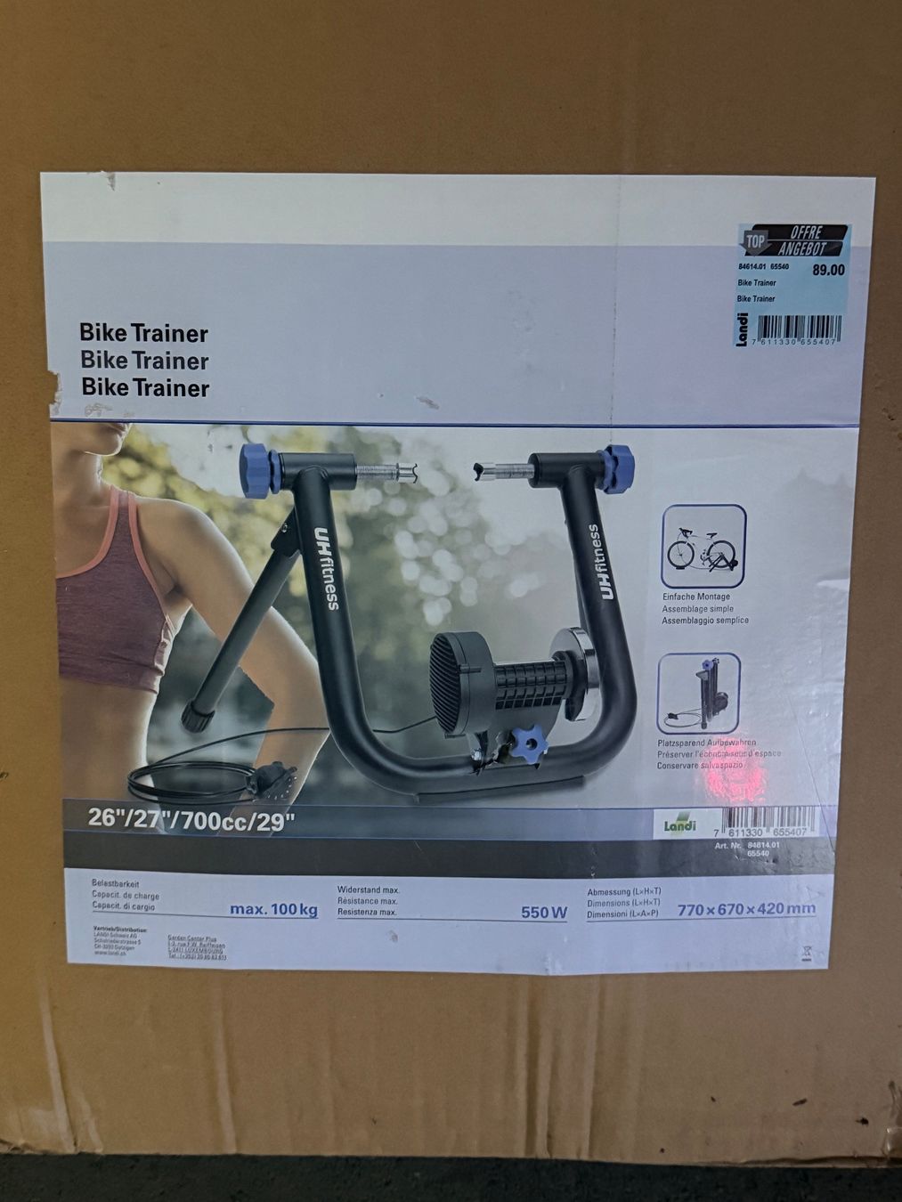 Landi Bike Trainer - unbenutzt (Neu (gemäss Beschreibung)) in Luzern ...