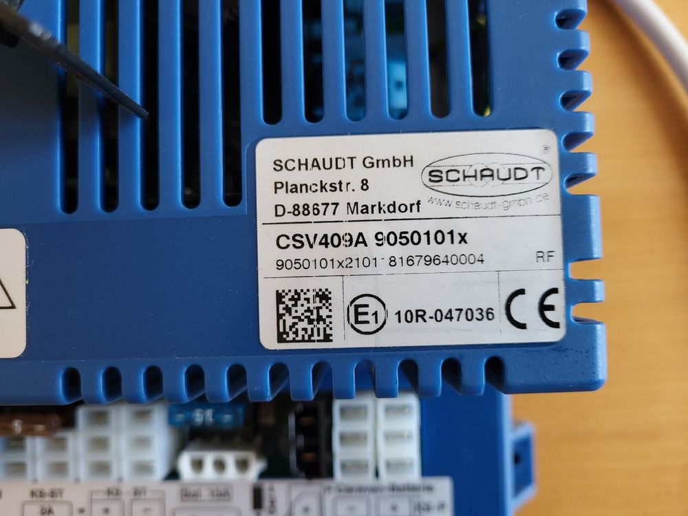 Schaudt CSV409 Stromversorgung autark mit Lademodul Camping (Gebraucht ...