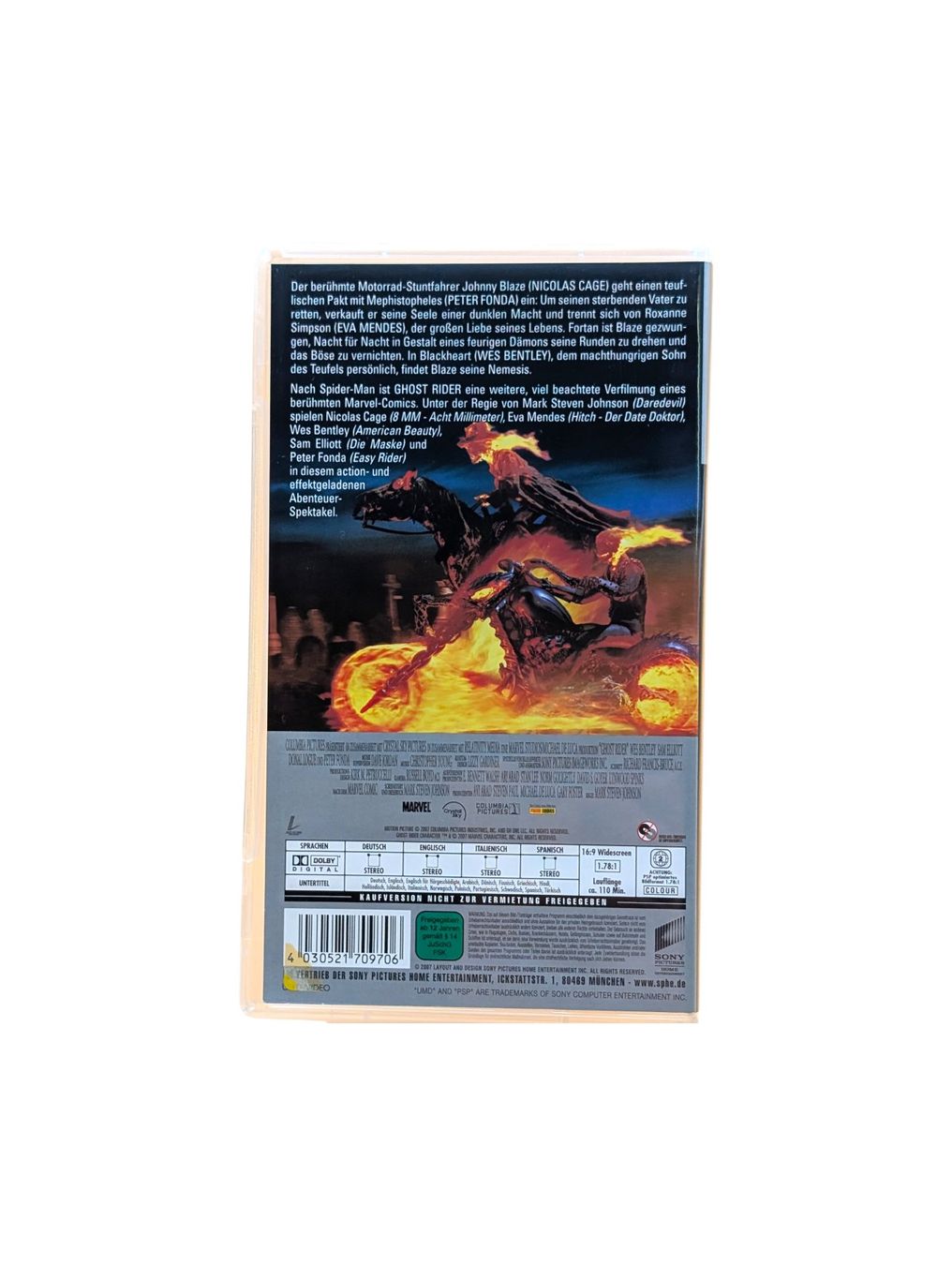 UMD-Video Ghost Rider (PSP) (Gebraucht) in Domat/Ems für CHF 11 – mit ...