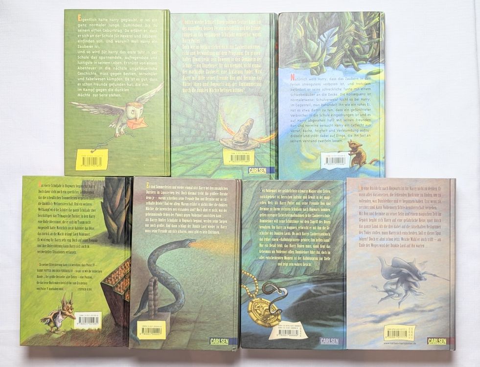 HARRY POTTER Band 1-7 - Joanne K. Rowling - J.K. Rowling (Neu (gemäss ...