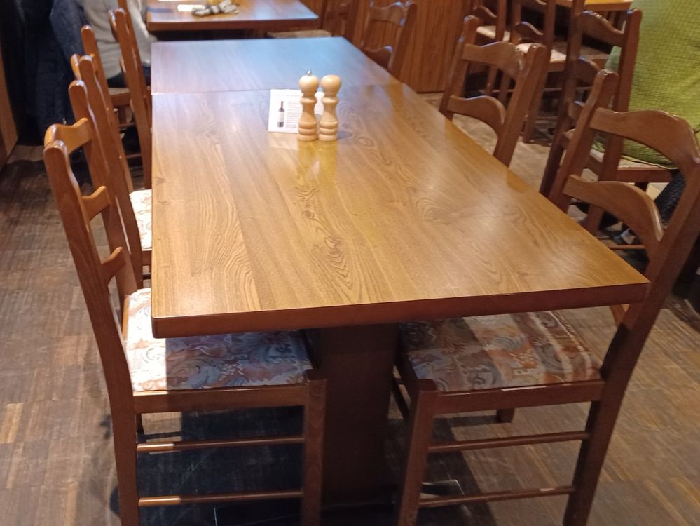 Gastronomie Tische Und Stuhle Gebraucht