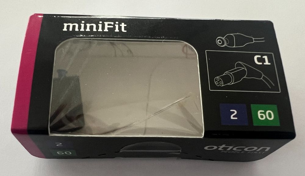 Oticon miniFit Receiver - C1 - 2L - 60 (Neu und originalverpackt) in ...