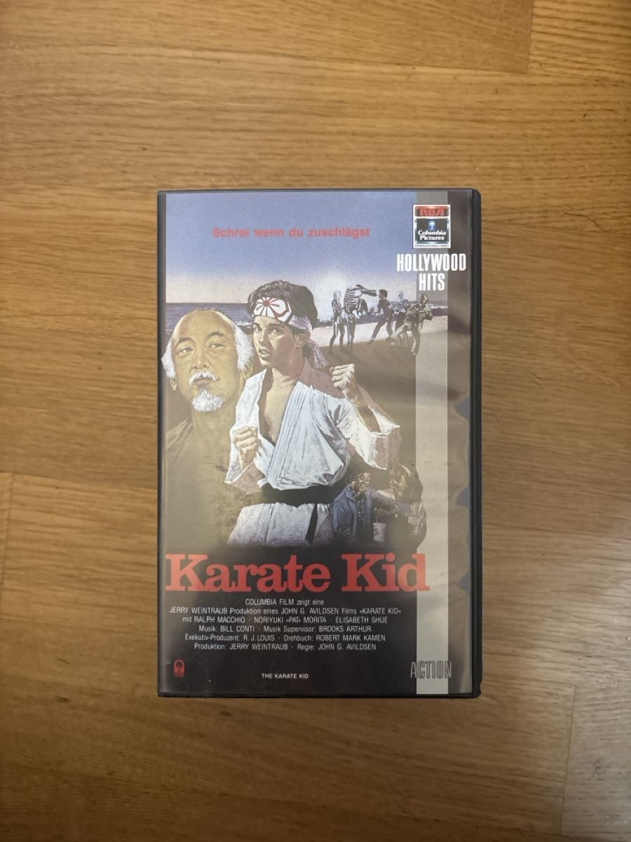 Karate Kid VHS Kassette - Filmklassiker für Sammler! (Gebraucht) in ...