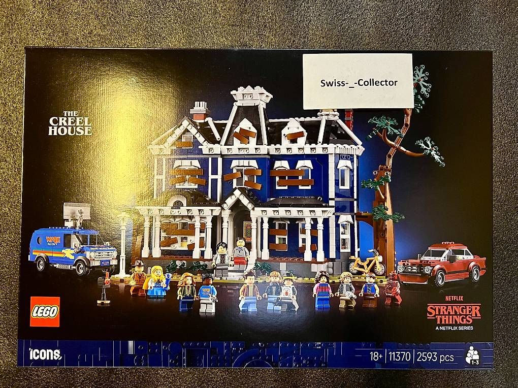 Lego Icons 11370 Stranger Things: The Creel House (NEU!!!) (Neu und ...