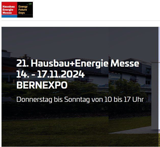 2 Eintritte Tickets für Hausbau Energie Messe Bern BERNEXPO (Gebraucht) in Ins für CHF 6 – mit ...