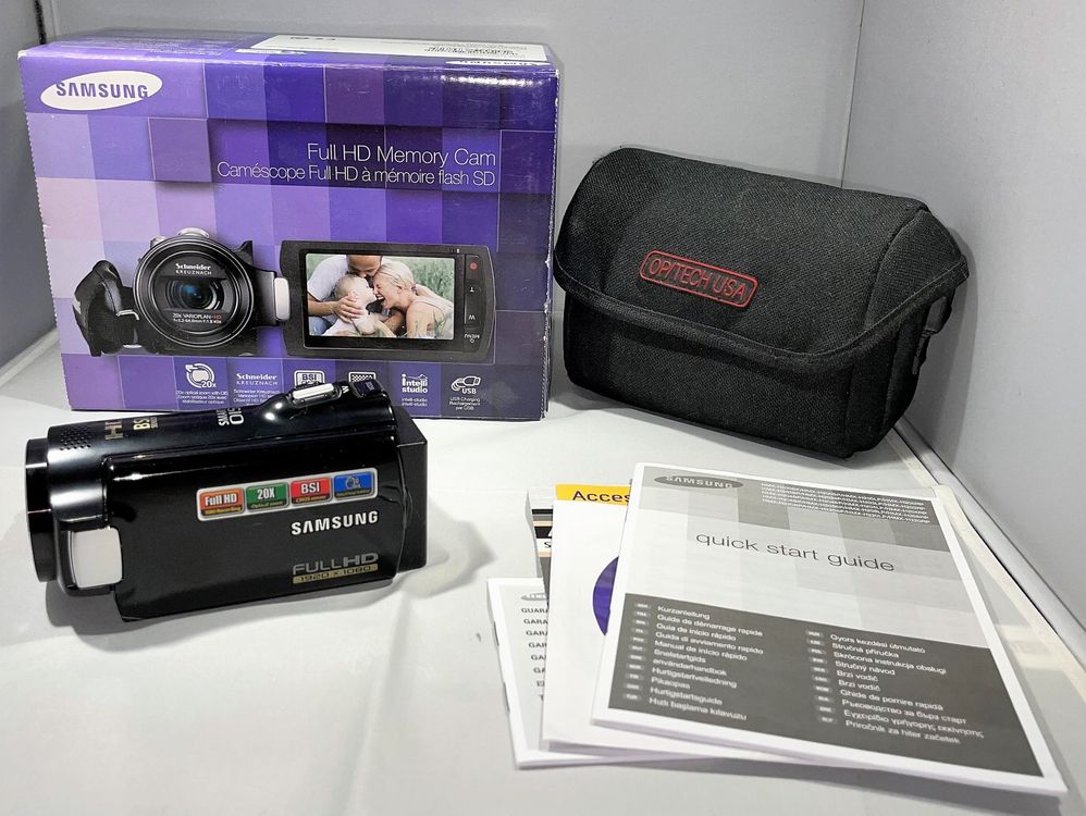 SAMSUNG Full HD Memory Cam HMX-H200 | Kaufen auf Ricardo