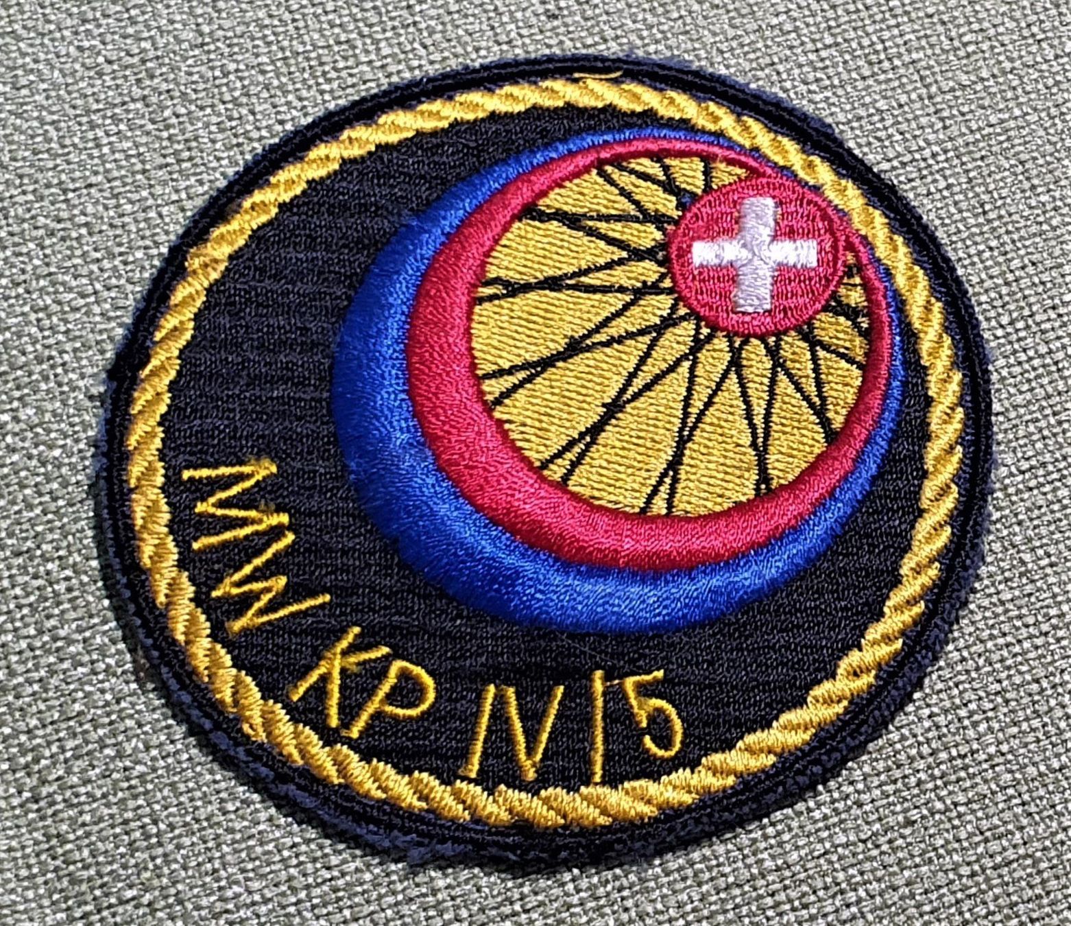 X020 Swiss Army Militär Armee 95 Radfahrer MW KP IV/5 Patch (Gebraucht ...