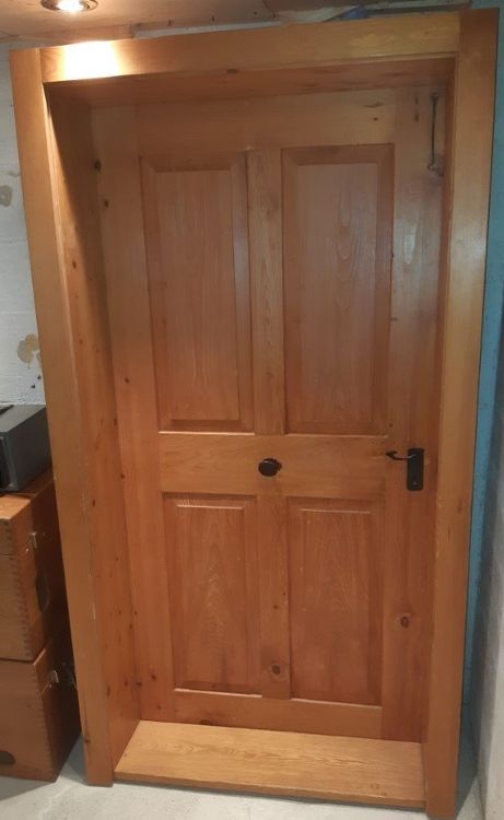 Holztüre mit Zarge | Kaufen auf Ricardo