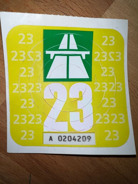 Vignette 2023 (Neu und originalverpackt) in Schafisheim für CHF 35 – mit Lieferung auf Ricardo ...