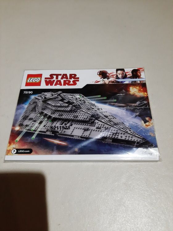 Lego Star Wars 75190 First Order Star Destroyer (Neu (gemäss ...