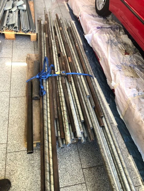 Räder Reifen Lagergestell Rundrohr inkl. Verbindungsmaterial | Kaufen auf Ricardo