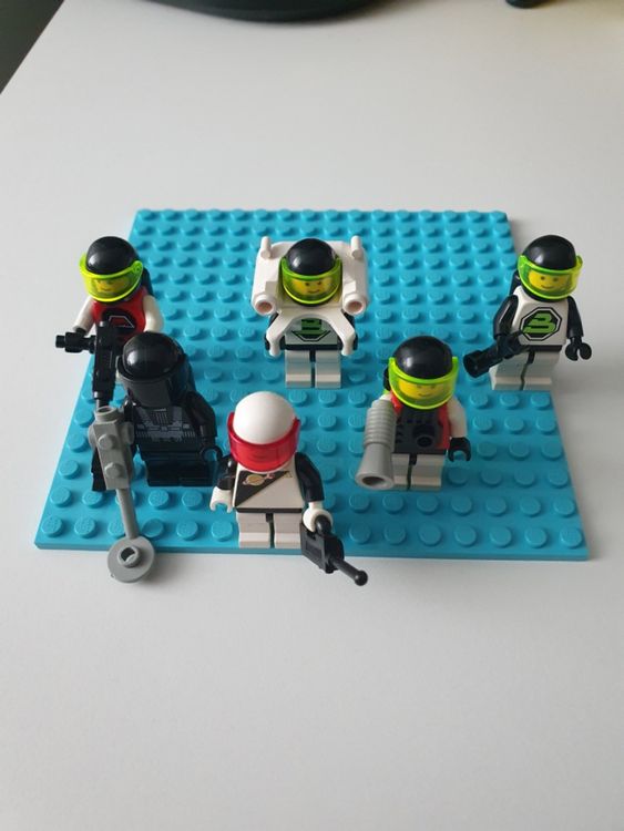 Lego 6704 Space Minifigure Set (1991) - Schöne Rarität (Gebraucht) in ...