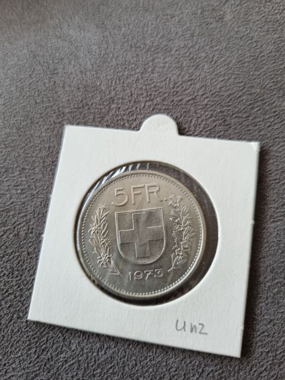 5 Franken 1973 unz. - Top-Stück! (Gebraucht) in Mels für CHF 11.9 – mit Lieferung auf Ricardo kaufen