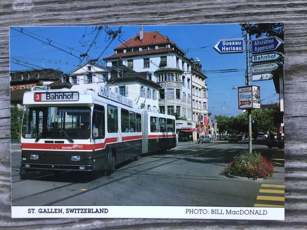 AK Trolleybus Saurer Autobus Postauto FBW St. Gallen | Kaufen auf Ricardo AK Trolleybus Saurer Autobus Postauto FBW St. Gallen | Kaufen auf Ricardo